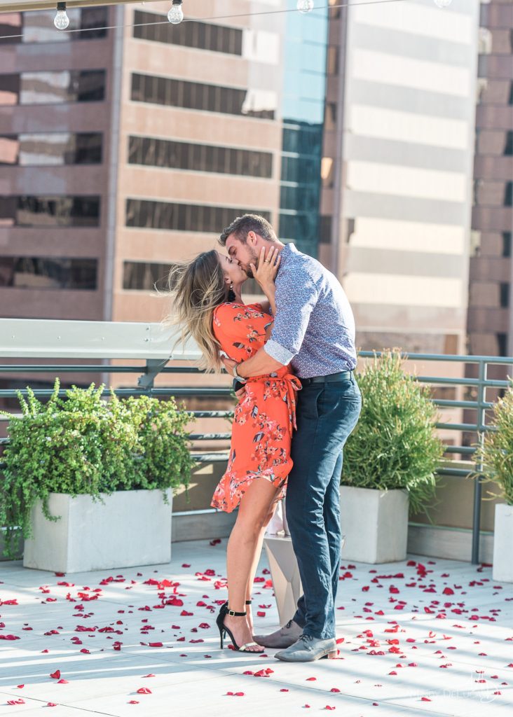 PERFECT ROOFTOP PROPOSAL | Downtown Phoenix, AZ Photographer
