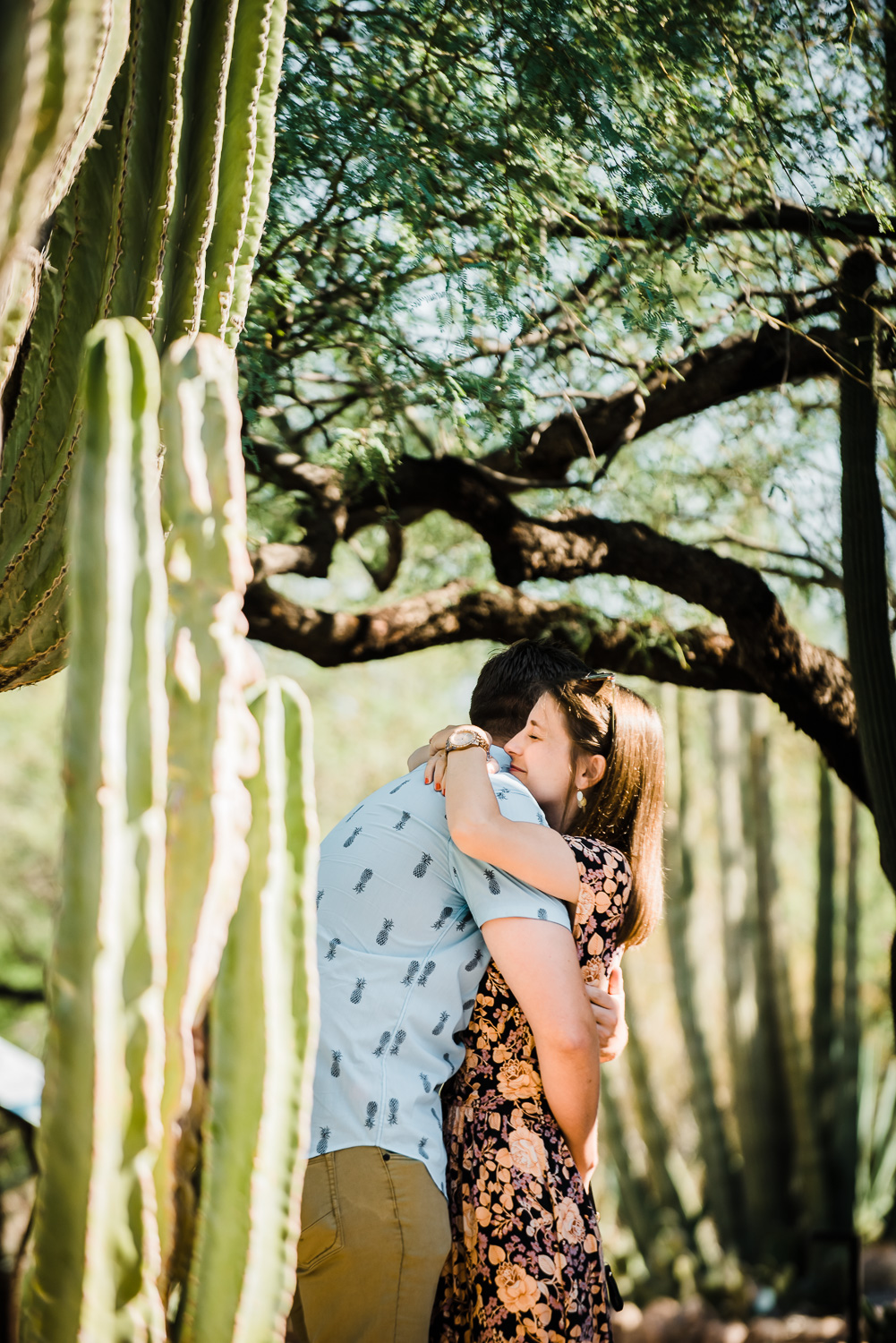 Desert Botanical Garden Wedding Proposal | Phoenix, AZ